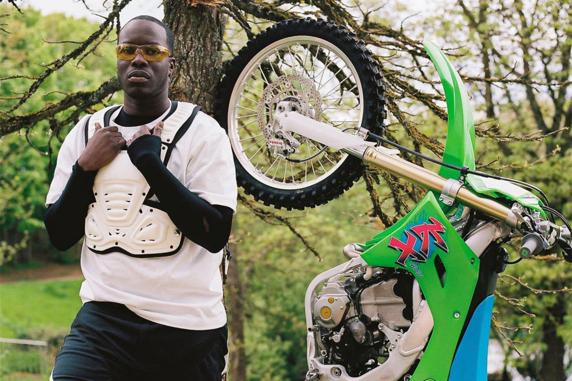 The latest Kawasaki ambassador in France is not what you imagine, he is ...