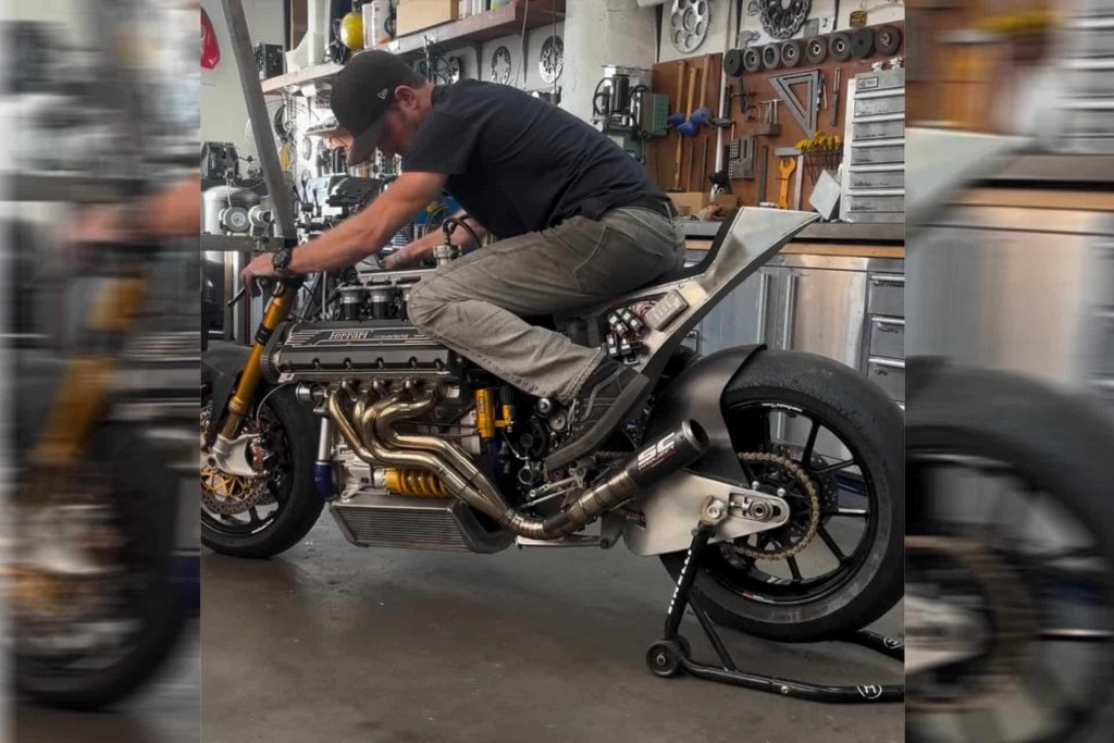 A motorcycle motorcycle? Maxwell Hazan advances in his most ambitious ...
