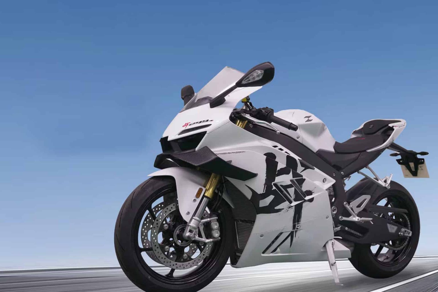 Eye, the new creation brand ZXJC promises a three -cylinder superbike ...