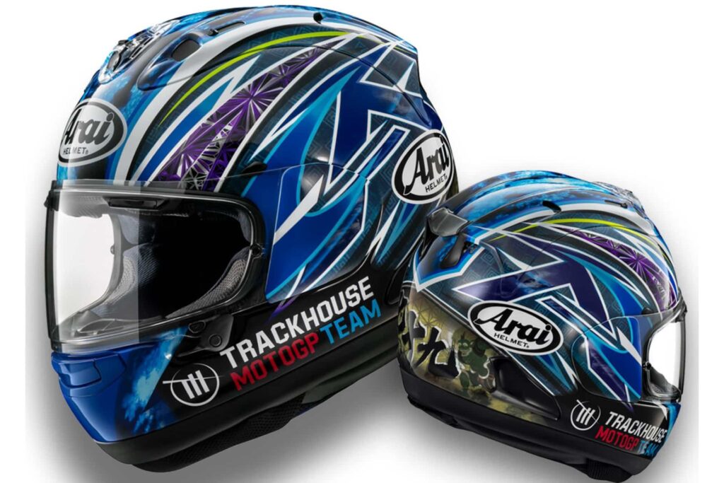 Arai launches a helmet so exclusive that it mixes MotoGP, samurai and ...
